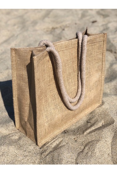 Hasır Plaj Çantası
