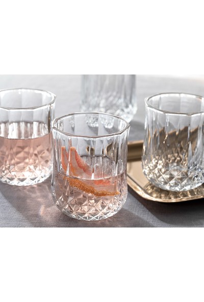 English Home Rich Cam 4'lü Meşrubat Bardağı 200 Ml. Şeffaf