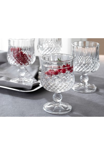 English Home Rich Cam 4'lü Kadeh 200 Ml. Şeffaf