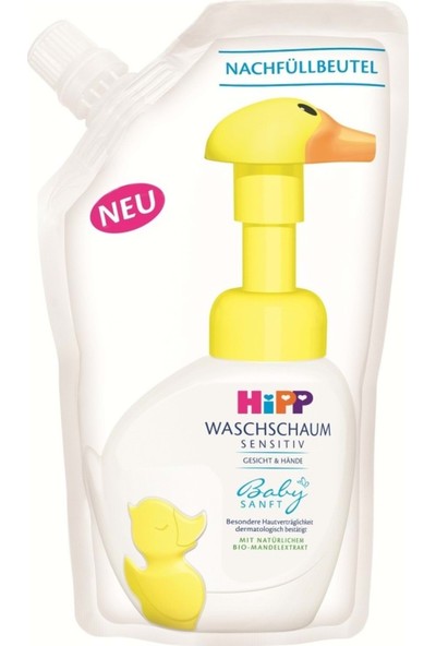Hipp Babysanft Bebek/Çoçuk El Yıkama Köpüğü 250 ml (Yedek Poşet) Hipp Babysanft Bebek/Çoçuk El Yıkama Köpüğü 250 ml (Yedek Poşet)