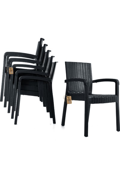 Violet Bahex Trendlüx 6'lı Rattan Desenli Koltuk - 6 Adet Violet Trendlüx Koltuk Iç ve Dış Mekan Uyumlu Violet Bahex Trendlüx 6'lı Rattan Desenli Koltuk - 6 Adet Violet Trendlüx Koltuk Iç ve Dış Mekan Uyumlu
