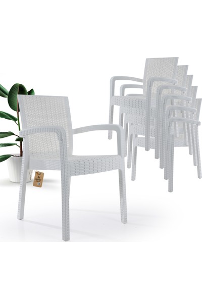 Violet Bahex Trendlüx 6'lı Rattan Desenli Koltuk - 6 Adet Violet Trendlüx Koltuk Iç ve Dış Mekan Uyumlu Violet Bahex Trendlüx 6'lı Rattan Desenli Koltuk - 6 Adet Violet Trendlüx Koltuk Iç ve Dış Mekan Uyumlu