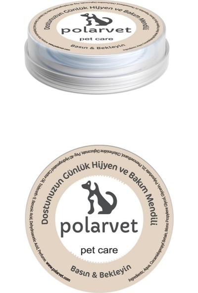 Polarvet Evcil Hayvan Doğal Bakım ve Temizleme Mendilleri Ekstra Nem ve Yoğunluğa Sahip 50 Kapsül Polarvet Evcil Hayvan Doğal Bakım ve Temizleme Mendilleri Ekstra Nem ve Yoğunluğa Sahip 50 Kapsül