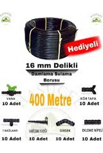 Üçel 16MMDELIKLI Damlama Hazır Set