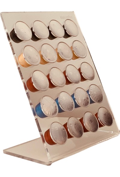 Nespresso Kapsül Kahve Standı Ayaklı Nespresso Kapsülü Uyumlu 20'li Nespresso Kapsül Kahve Standı Ayaklı Nespresso Kapsülü Uyumlu 20'li