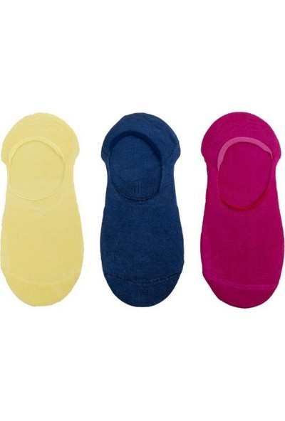 2AS Karma Renk Babet Çorap 3'lü Set