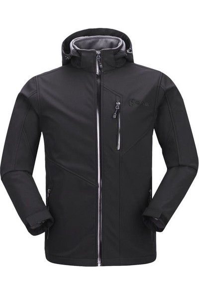 2AS Sagwon Softshell Erkek Mont Antrasit 2ASSAG01001
