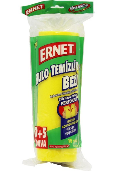 Ernet Rulo Temizlik Bezi Ernet Rulo Temizlik Bezi