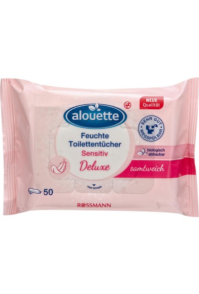 Alouette Islak Tuvalet Kağıdı Dlx 50'li Hassas