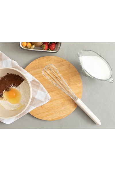 English Home Fancy Plastik Çırpıcı 34 Cm. Bej English Home Fancy Plastik Çırpıcı 34 Cm. Bej