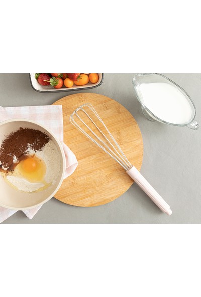 English Home Fancy Plastik Çırpıcı 34 Cm. Pudra English Home Fancy Plastik Çırpıcı 34 Cm. Pudra