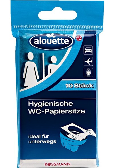 Alouette Wc Klozet Kapak Ortusu 10'lu