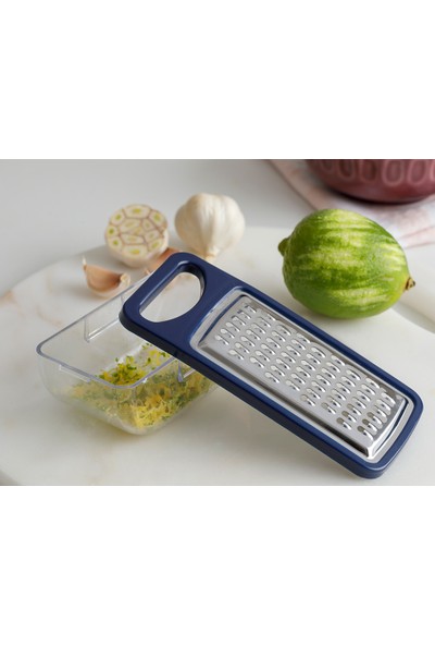 English Home Miny Plastik Hazneli Rende 5,6 x 13 x 4 Cm. Lacivert English Home Miny Plastik Hazneli Rende 5,6 x 13 x 4 Cm. Lacivert