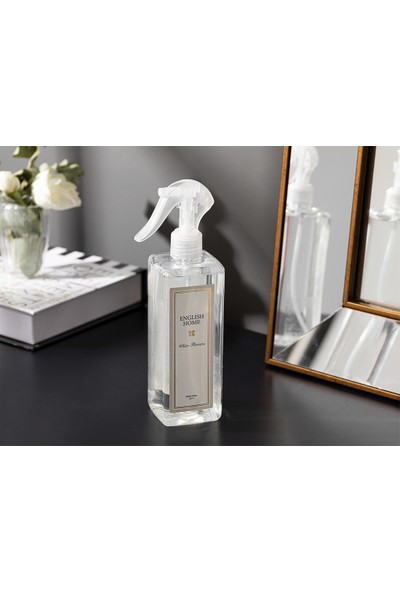 English Home Beyaz Çiçekler Oda Spreyı 400 Ml. Bej