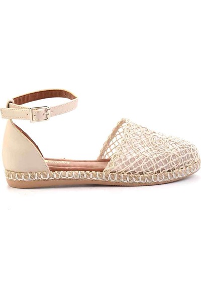 Bambi Bej Kadın Espadril K01578081216 Bambi Bej Kadın Espadril K01578081216
