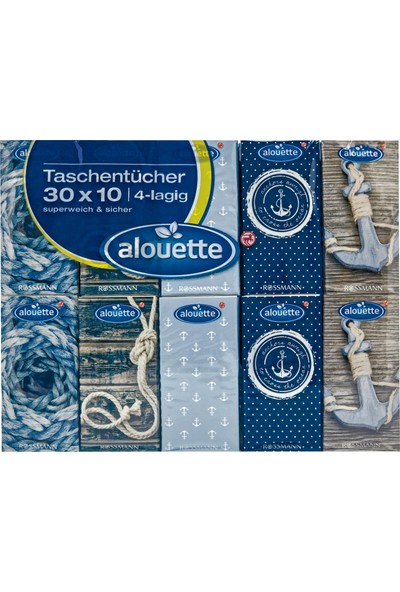 Alouette Kagıt Mendıl 30 x 10'lu