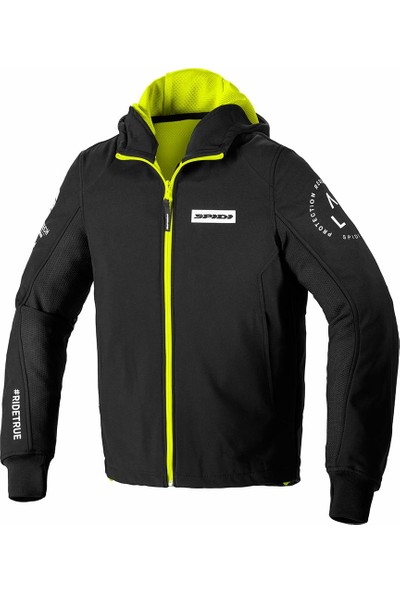 Spıdı Armor Evo Tekstil Ceket Siyah Sarı