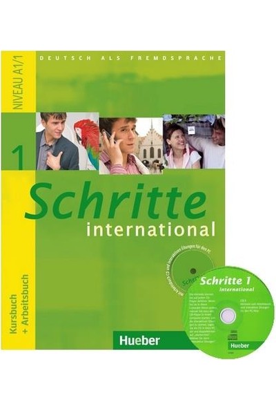 Hueber Schritte International 1 (Kursbuch+Arbeitsbuch+Cd)