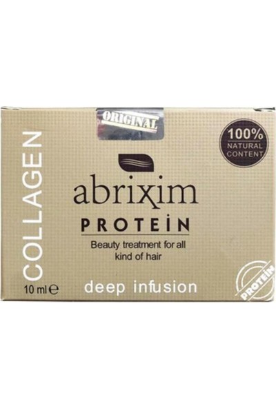 Abrixim Protein Saç Serumu 10 ml Evde Saç Bakımı