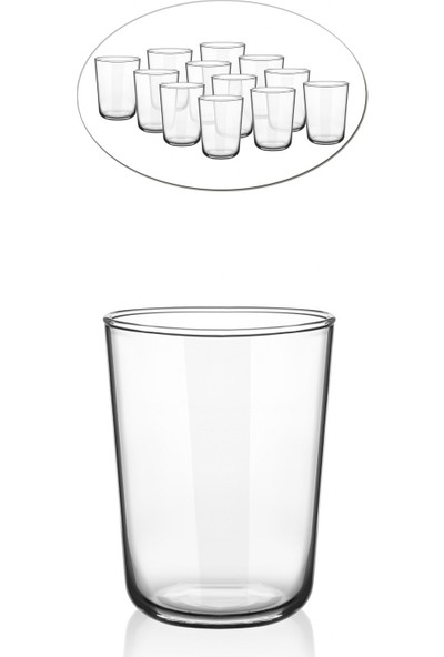 Queen's Kitchen 12 Adet Borasilikat Ateşe Dayanıklı 120CC Bardak Takımı Queen's Kitchen 12 Adet Borasilikat Ateşe Dayanıklı 120CC Bardak Takımı