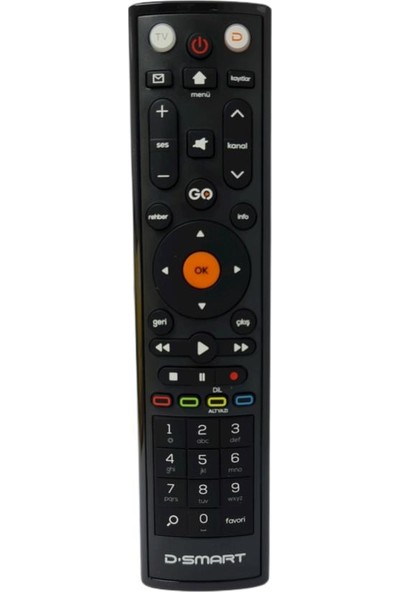 D-Smart Go Hd Uydu Kumandası D-Smart Go Hd Uydu Kumandası