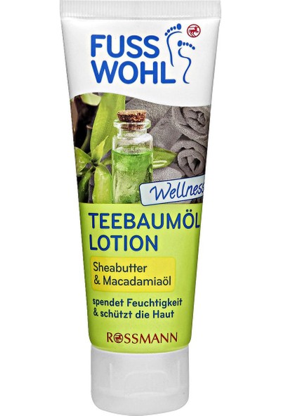 Fusswohl Ayak Bakım Losyonu 75ML Cay Agacı Yagı Fusswohl Ayak Bakım Losyonu 75ML Cay Agacı Yagı