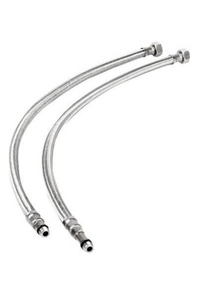 Elal 3/8 x M10 (1/4) 50 cm Çelik Flex Bağlantı 2 Adet