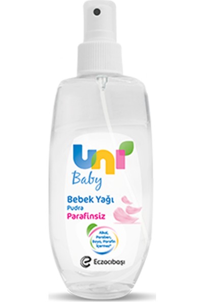 Uni Baby Bebek Yağı Pudra 200 ml Uni Baby Bebek Yağı Pudra 200 ml
