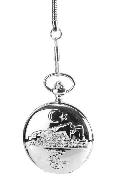 Vegans 53 Tren Desenli Köstekli Cep Saati