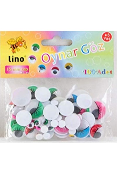 Anonim Lino Oynar Göz Karışık Renkli
