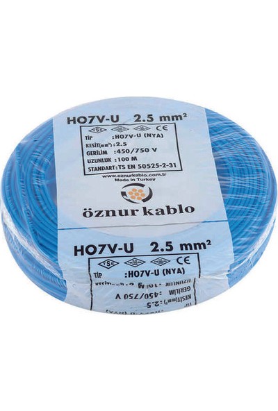 Öznur 2.5 Nya Öznur Kablo 100 mt