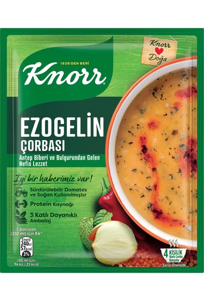 Knorr Ezogelin Çorbası 74 Gr. Onikili Set Knorr Ezogelin Çorbası 74 Gr. Onikili Set