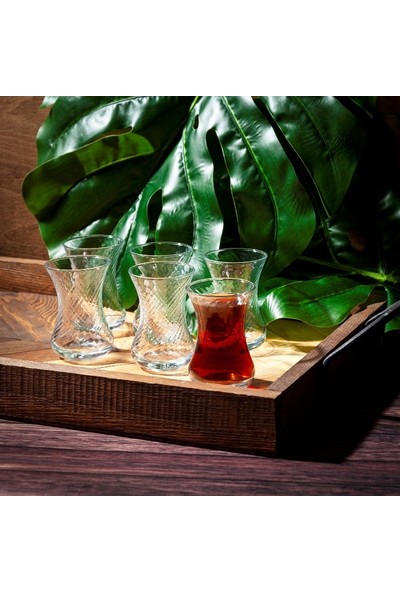 Paşabahçe 42781 Ince Belli Optikli Çay Bardak 6 Lı Paşabahçe 42781 Ince Belli Optikli Çay Bardak 6 Lı