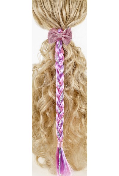 Niyet Lastik Tokalı - Fiyonklu - Hediyelik - Bijuteri - Pembe - 35CM Niyet Lastik Tokalı - Fiyonklu - Hediyelik - Bijuteri - Pembe - 35CM