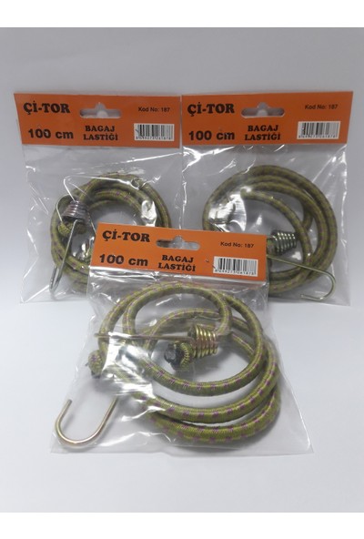 Çitor 3'lü Bagaj Lastiği Çitor 3'lü Bagaj Lastiği
