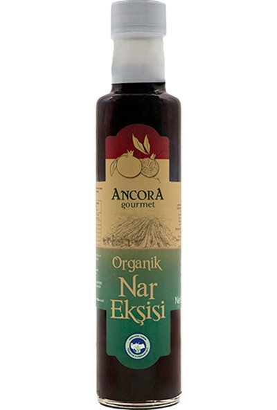 Ancora Gourmet Organik Nar Ekşisi Soğuk Pres Şeker İlavesiz 360gr