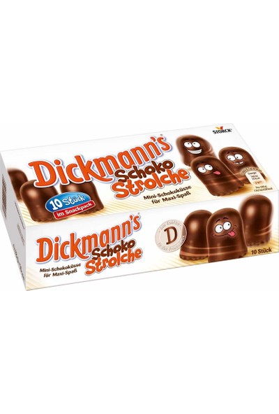 Dickmans Schoko Strolche Çikolata Kaplı 10 Parça Marshmallow 83 gr Dickmans Schoko Strolche Çikolata Kaplı 10 Parça Marshmallow 83 gr