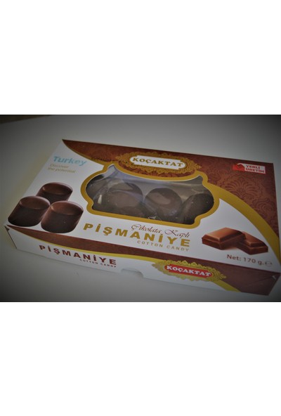 KOÇAKTAT Çikolata Kaplı Pişmaniye 170 gr KOÇAKTAT Çikolata Kaplı Pişmaniye 170 gr