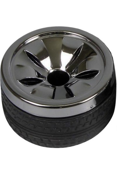 Bas-Çevir Metal Hazneli Küllük Lastik Jant Dizayn2 Gun 10CM Bas-Çevir Metal Hazneli Küllük Lastik Jant Dizayn2 Gun 10CM