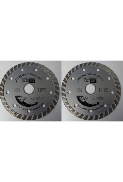 Tvet 2 Adet Granit Elmas Fayans Seramik Kesme Diski 180MMX22.2MM Tvet 2 Adet Granit Elmas Fayans Seramik Kesme Diski 180MMX22.2MM