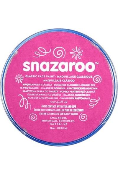 Snazaroo Yüz ve Vucut Boyası Su Bazlı 22 Renk