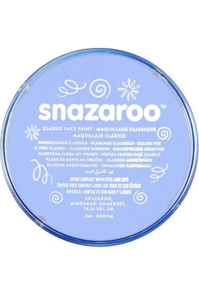 Snazaroo Yüz ve Vucut Boyası Su Bazlı 22 Renk