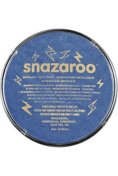 Snazaroo Metalik Yüz ve Vucut Boyası Su Bazlı 7 Renk Snazaroo Metalik Yüz ve Vucut Boyası Su Bazlı 7 Renk