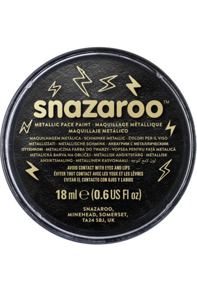Snazaroo Metalik Yüz ve Vucut Boyası Su Bazlı 7 Renk Snazaroo Metalik Yüz ve Vucut Boyası Su Bazlı 7 Renk