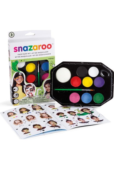 Snazaroo Yüz ve Vucut Boyası 8'li