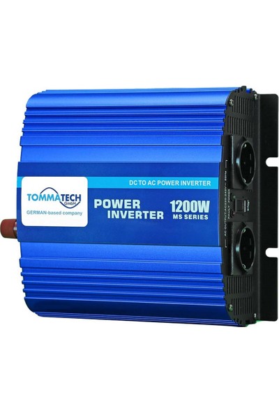 Tommatech Modifiye Sinüs Inverter 24V 1200W Tommatech Modifiye Sinüs Inverter 24V 1200W