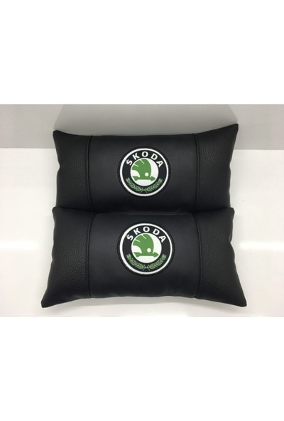 Cem Otomotiv Skoda Deri Araç Boyun Yastık 2 Adet Skoda Yastık Cem Otomotiv Skoda Deri Araç Boyun Yastık 2 Adet Skoda Yastık