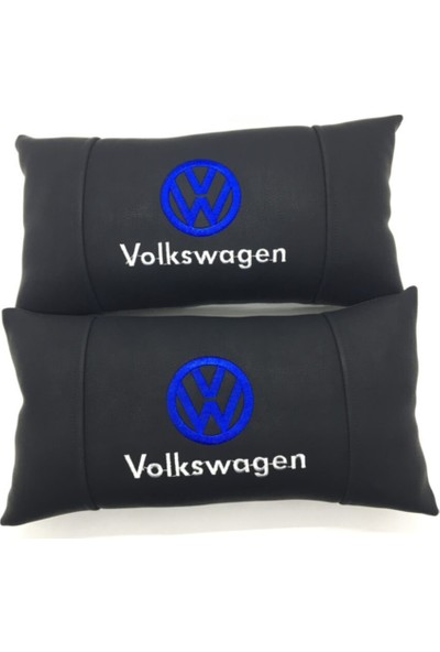 Cem Otomotiv Volkswagen Deri Araç Boyun Yastığı 2 Adet Oto Yastık Vw Cem Otomotiv Volkswagen Deri Araç Boyun Yastığı 2 Adet Oto Yastık Vw