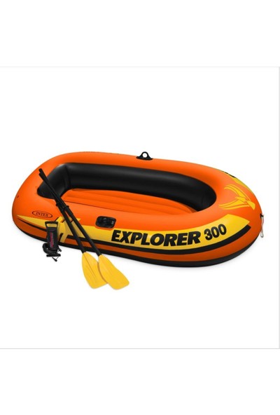 Intex Explorer 300 Şişme Bot Set 211X117X41 cm (Kurek+Pompa) Intex Explorer 300 Şişme Bot Set 211X117X41 cm (Kurek+Pompa)