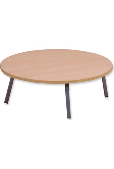 Okuyan 70 cm Metal Katlanır Ayaklı Yuvarlak Yer Sofrası Ahşap Okuyan 70 cm Metal Katlanır Ayaklı Yuvarlak Yer Sofrası Ahşap